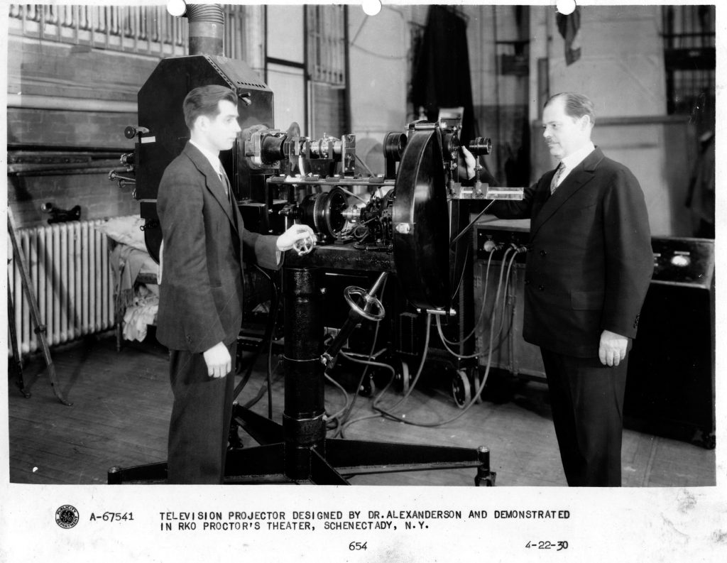 The First Public Demonstration of Television The First Public Demonstration of Television
